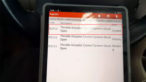 P2111 Throttle Actuator Control System Stuck Open: Solutions